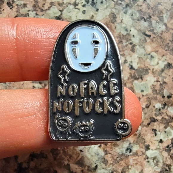 Jewelry | 2 For 13 Studio Ghibli Noface Kaonashi No Face No Fucks Given ...